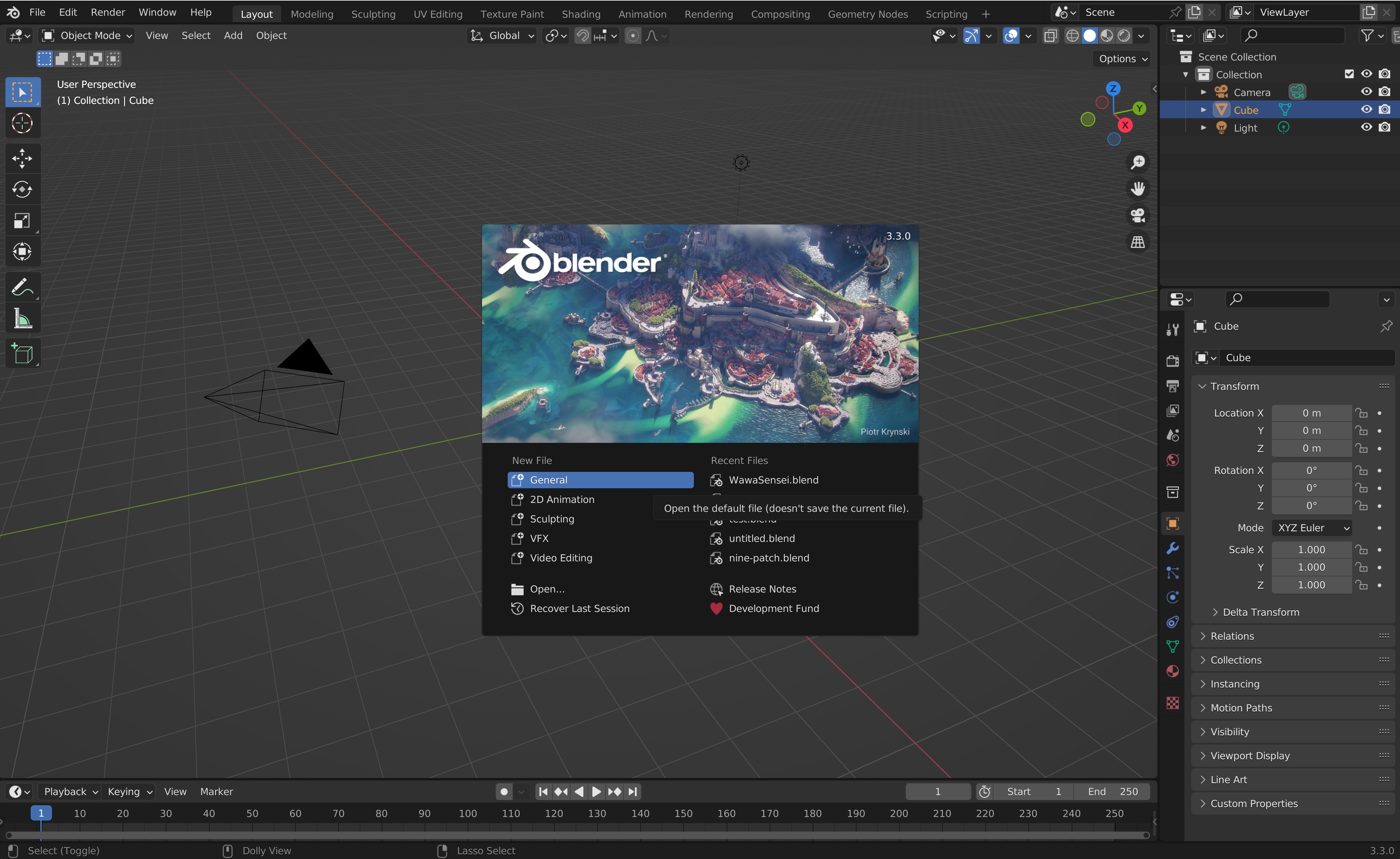 Portfolio: 3D World - Wawa Sensei