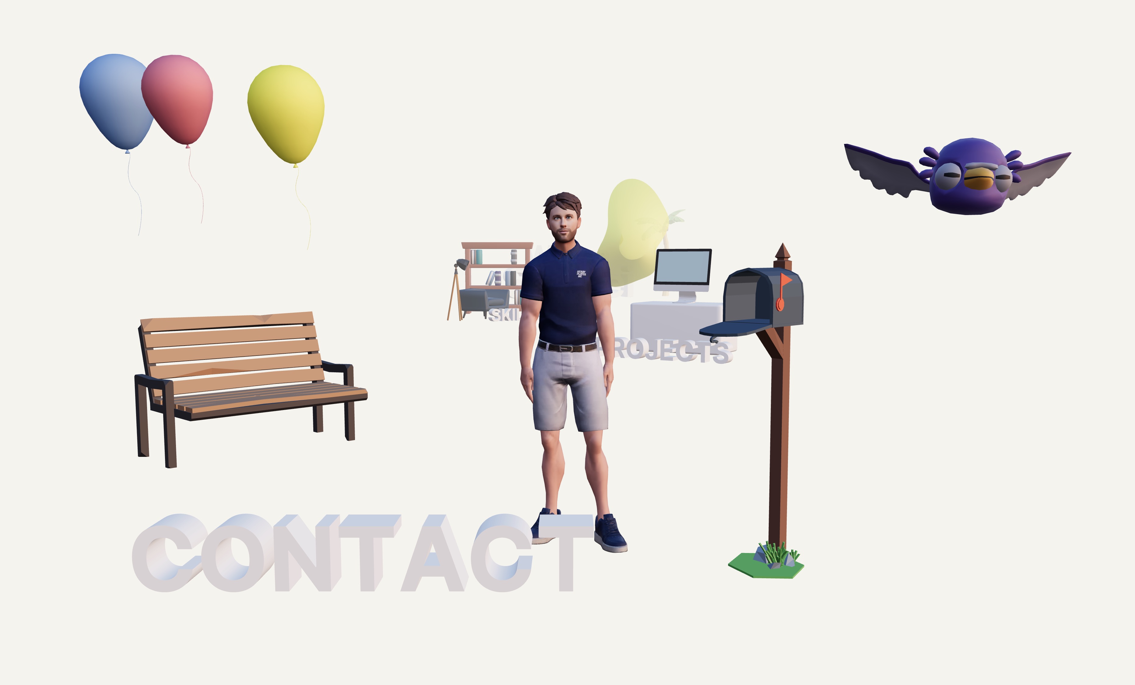 Portfolio: 3D World - Wawa Sensei