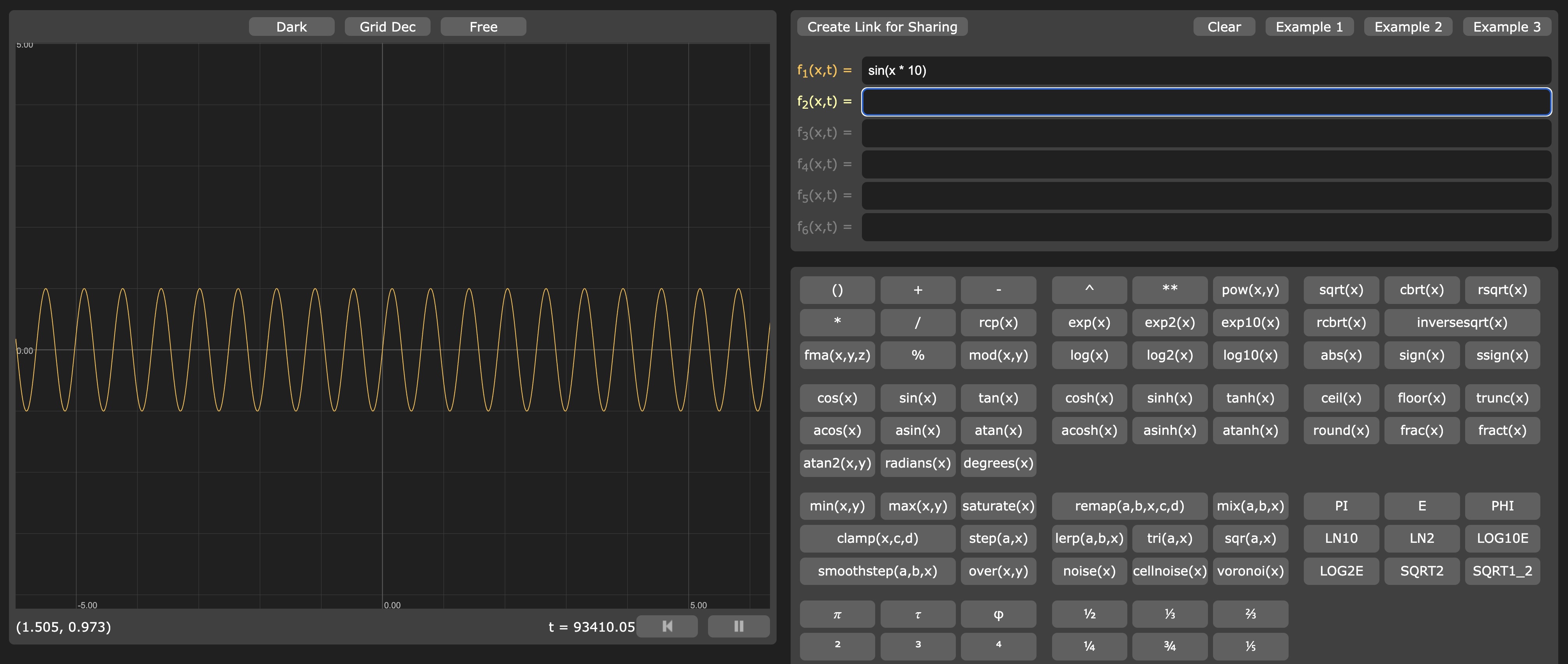 Shaping functions - Wawa Sensei